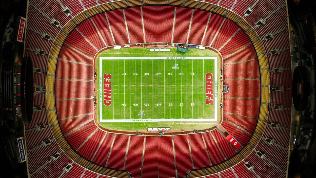 THE STAGE IS SET! Inside GEHA Field at Arrowhead Stadium! Ready For ...