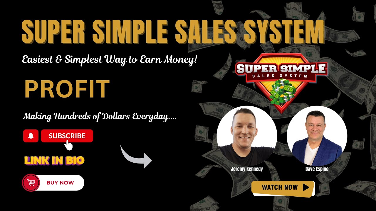 The Super Simple Sales System (that ACTUALLY works) - YouTube