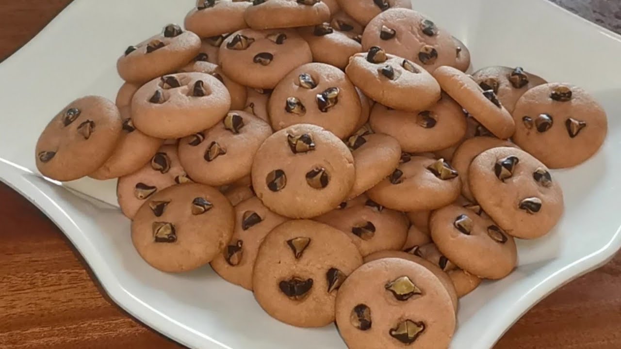 Cookies perisa strawberry coklat chip. Sedap dan rangup. - YouTube