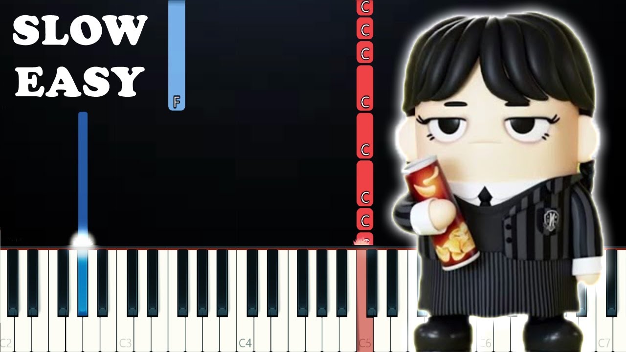 Sigma Wednesday 3D - GH's (SLOW EASY PIANO TUTORIAL) - YouTube