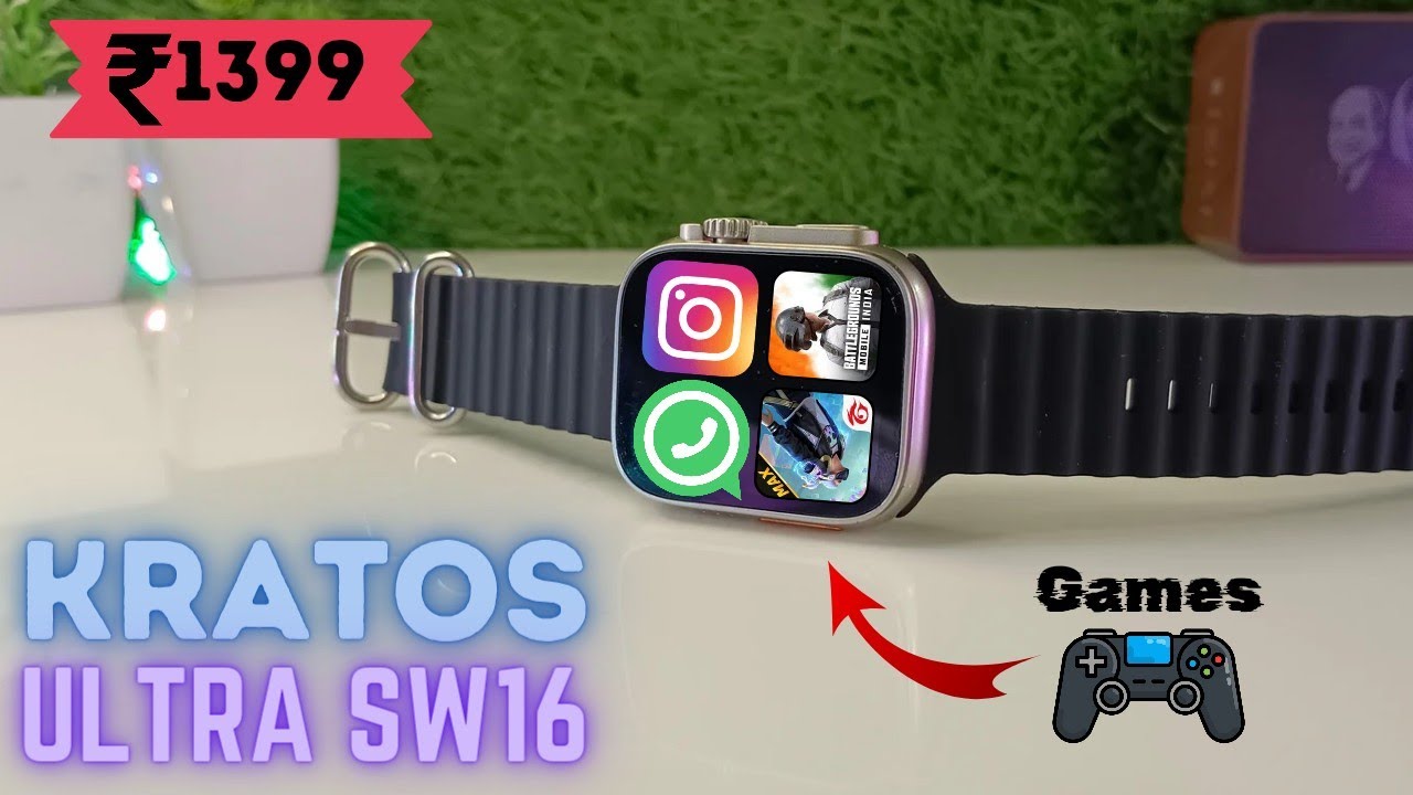 Kratos SW16 Smartwatch Review🔥| BEST SMART WATCH UNDER 1500|Apple watch ...