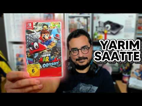 Bu Oyun Gerçekten Süper! Mario Odyssey - YARIM SAATTE