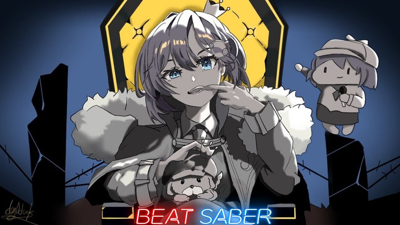 King Amelia Watson Feat Smol Ame Beat Saber Youtube