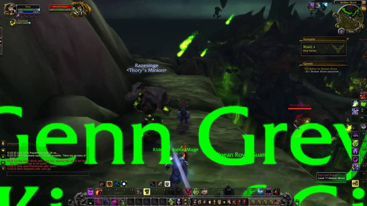 World Of Warcraft Beta - YouTube