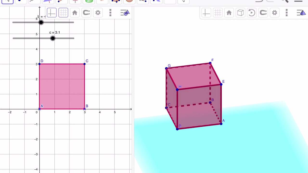 Section de cube - YouTube
