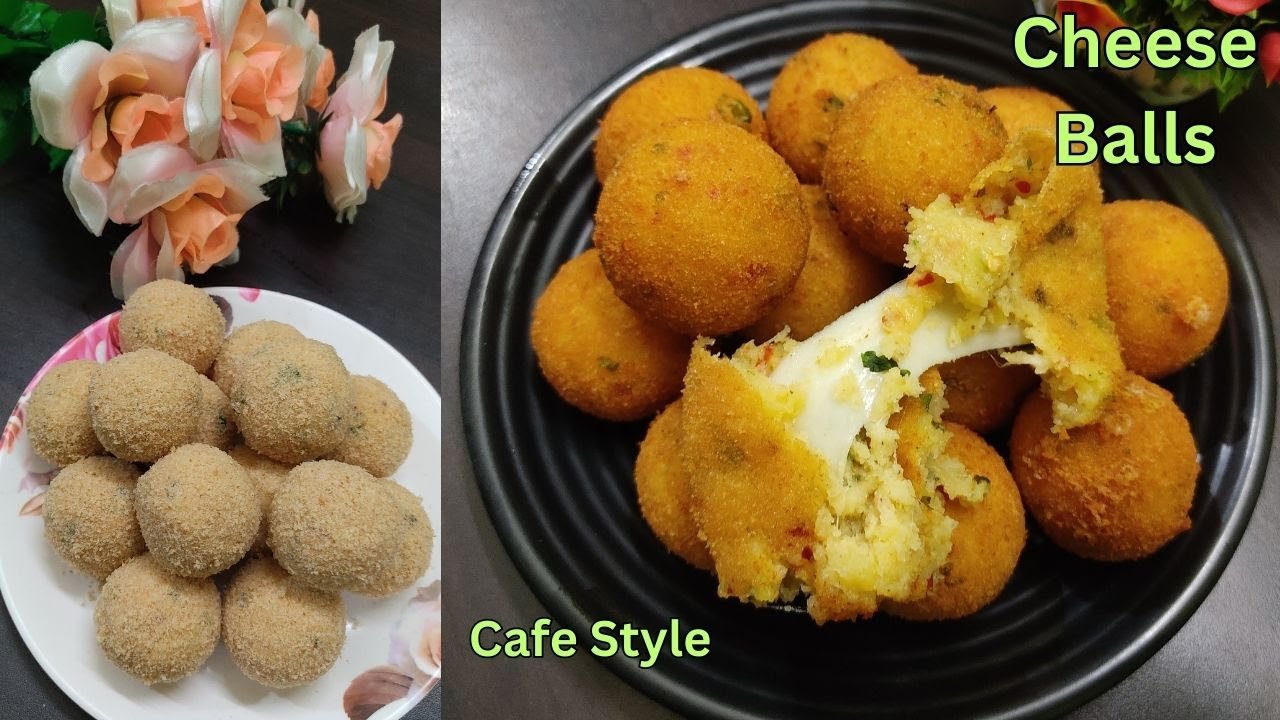 POTATO CHEESE BALL | CRISPY POTATO CHEESE BALL | CRISPY & CHESSY POTATO ...