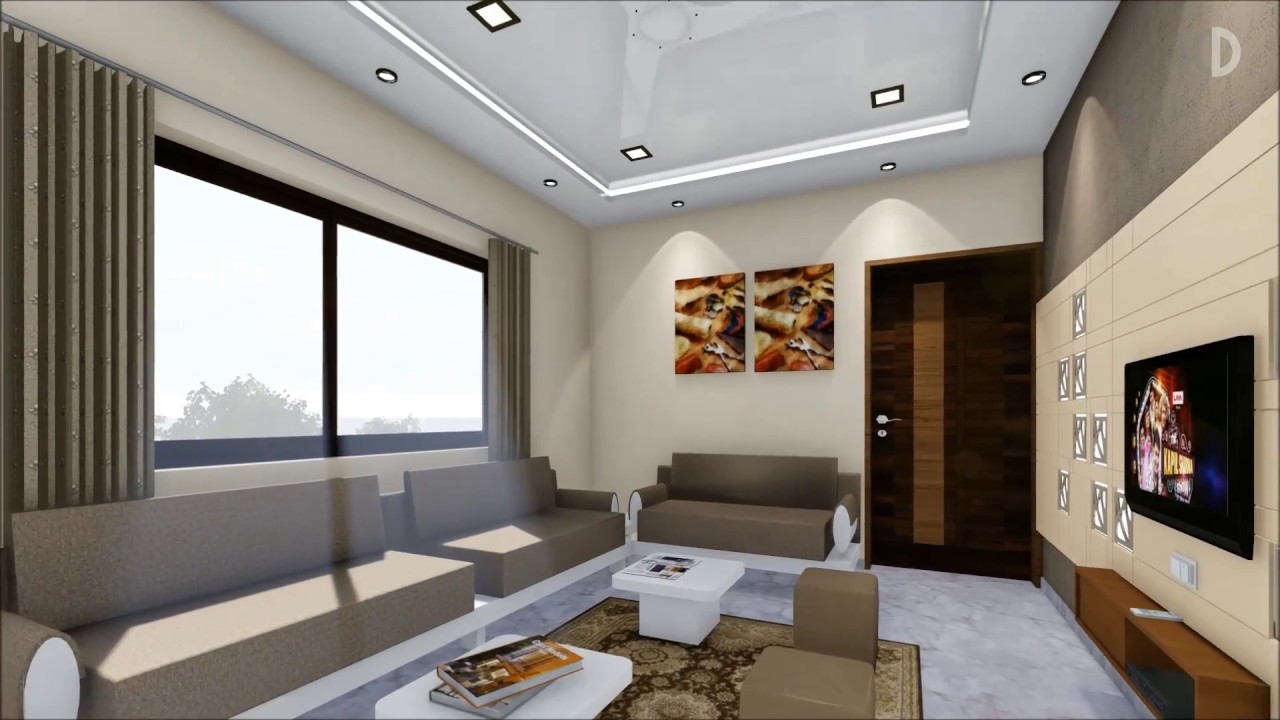 INTERIOR WALK THROUGH - LIVING ROOM - YouTube