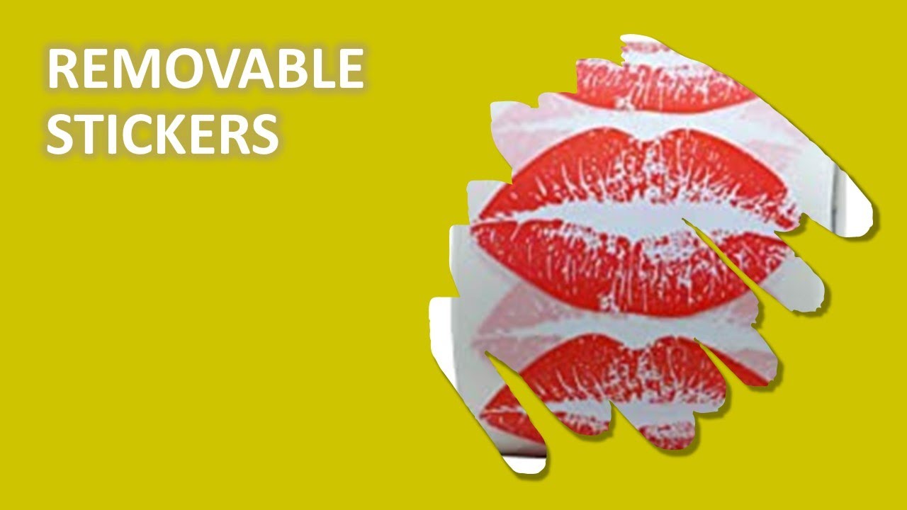 Top 4 Removable Stickers You Can Have It - YouTube