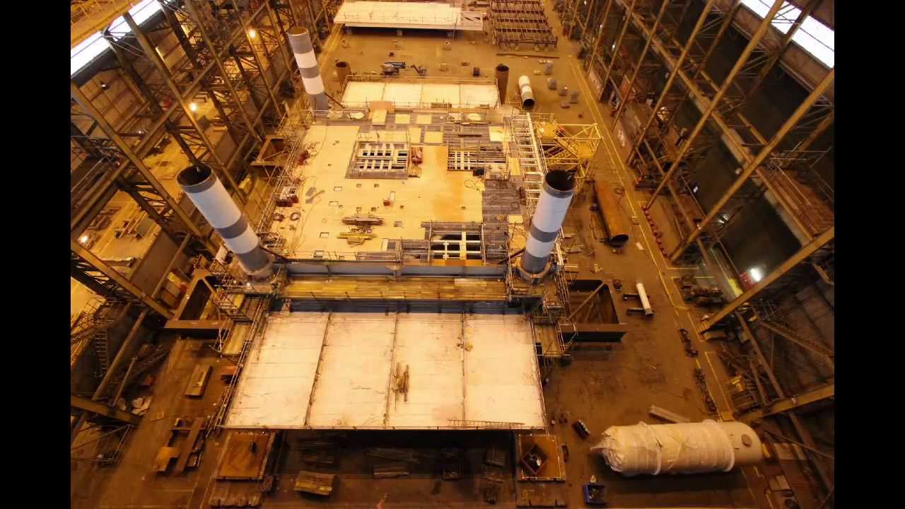 Oil & Gas Time Lapse Topside Fabrication - YouTube
