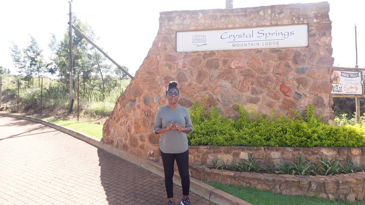 Experience Crystal Springs Mountain Lodge In South Africa - YouTube
