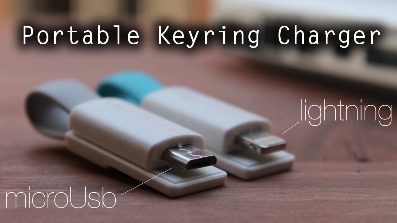 inCharge Keyring Charging Cable Review - YouTube