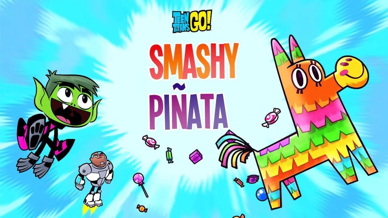 Teen Titans Go: Smashy Pinata - New Year, New Pinata To Smash (CN Games ...