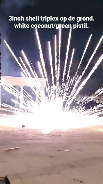 3 inch shell op de grond. - YouTube