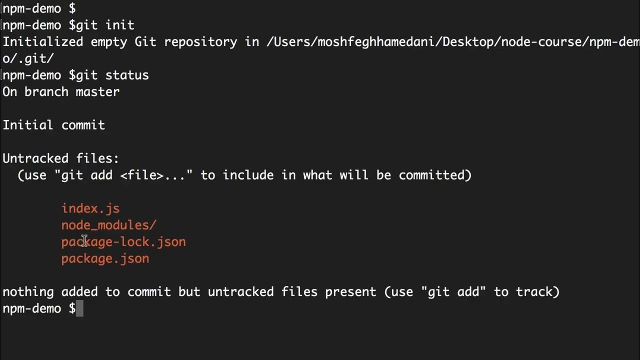 26 NPM Packages and Source Control - YouTube