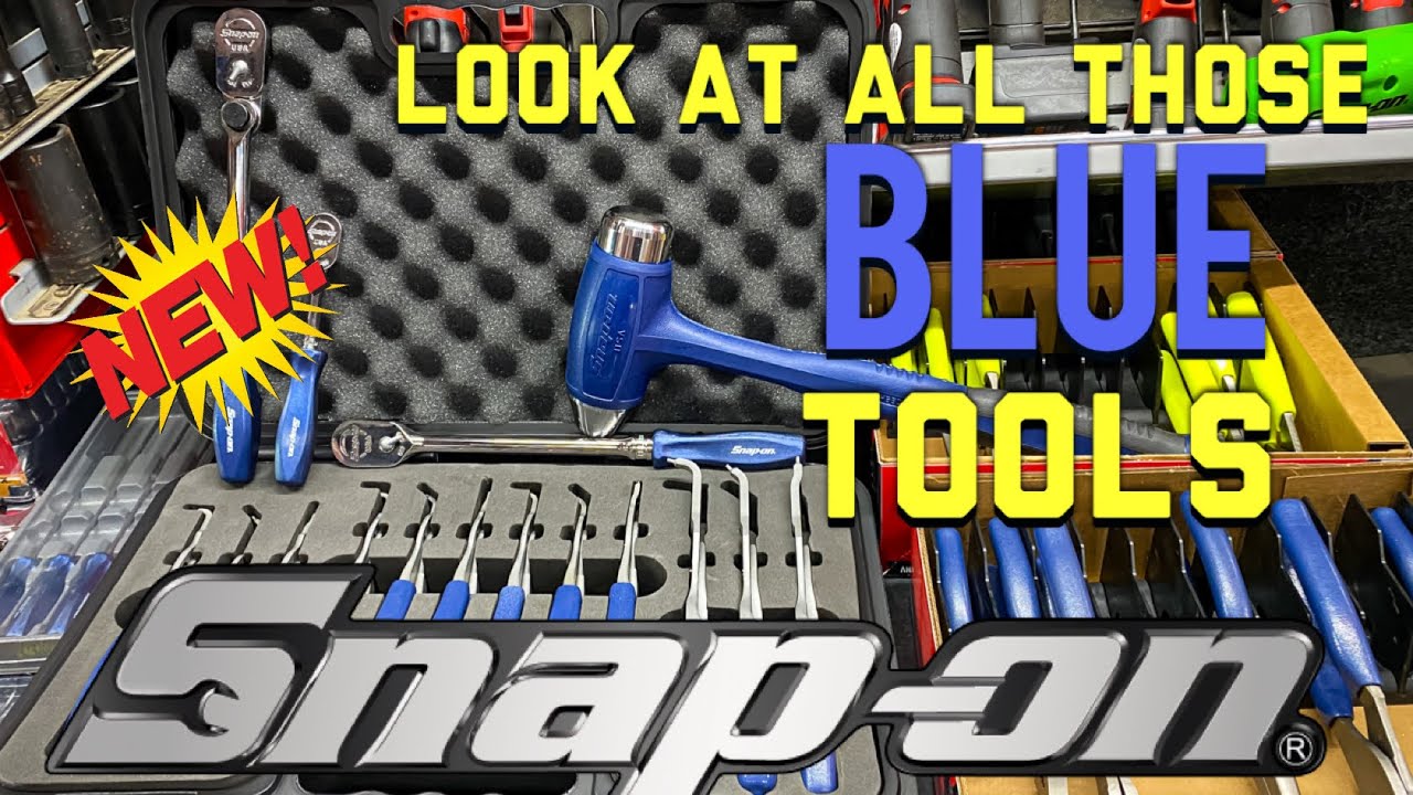 Snap On Blue Tools Are Here!! The FIRST LOOK! Check These Out! Tool ...