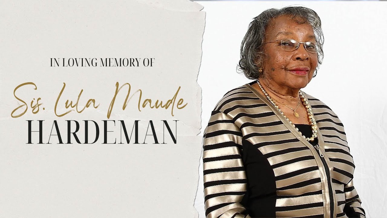Memorial Service for Lula M. Hardeman - YouTube