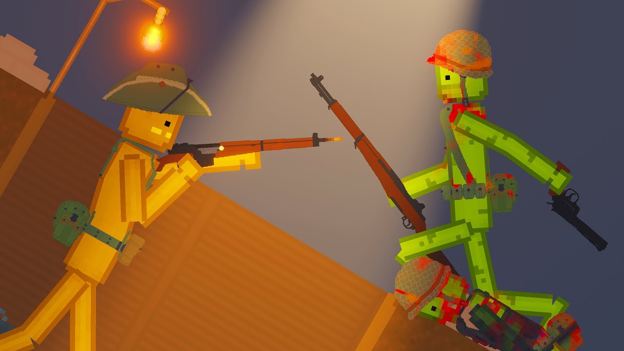 Melon Wars in People Playground - YouTube