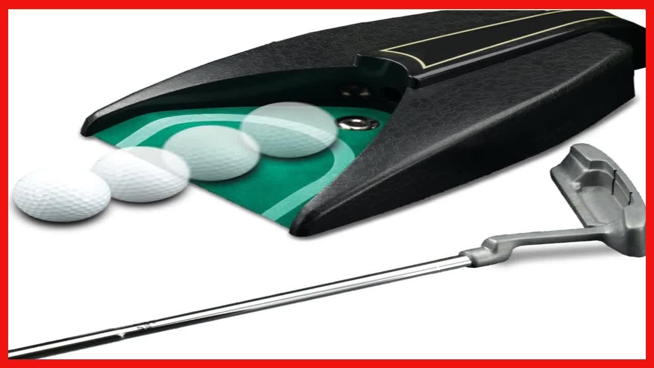 JEF World Of Golf Automatic Putting Cup , Black - YouTube
