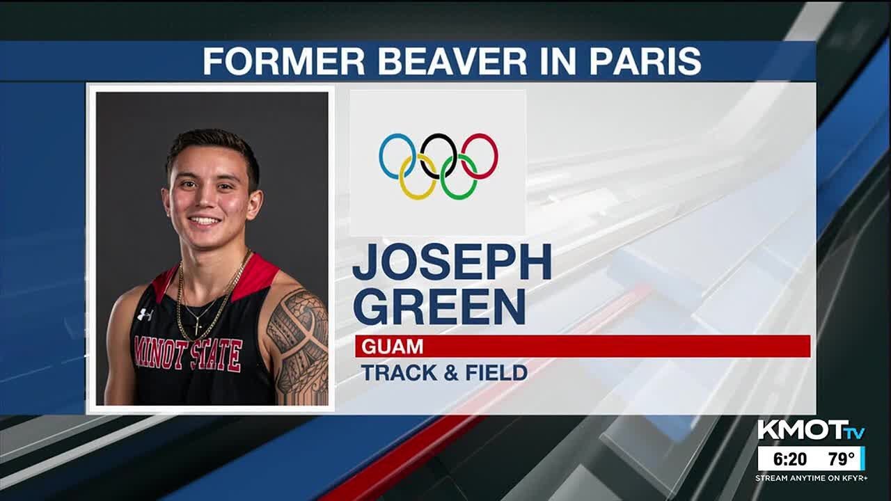 Former Minot State sprinter represents Guam in Olympic Games - YouTube