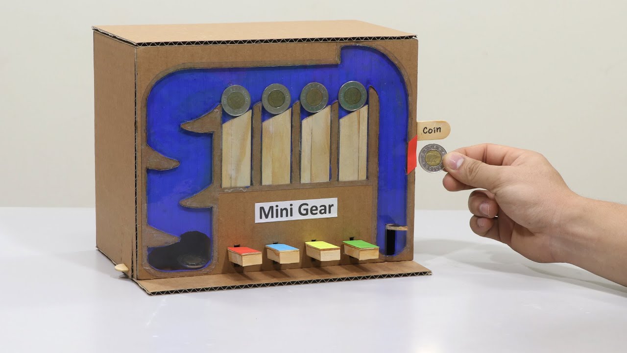 Build Personal Coin Bank at Home - YouTube