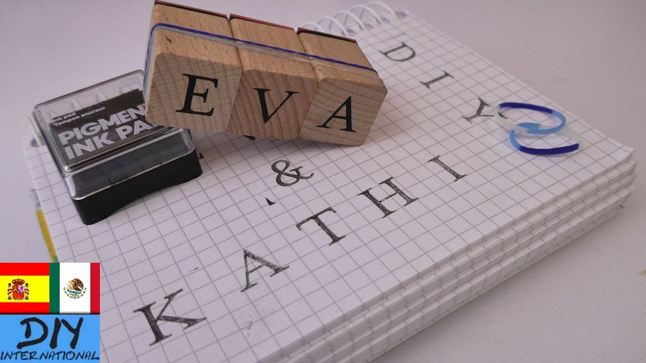 Trucos y tips: Sellos | Nombres y palabras - YouTube