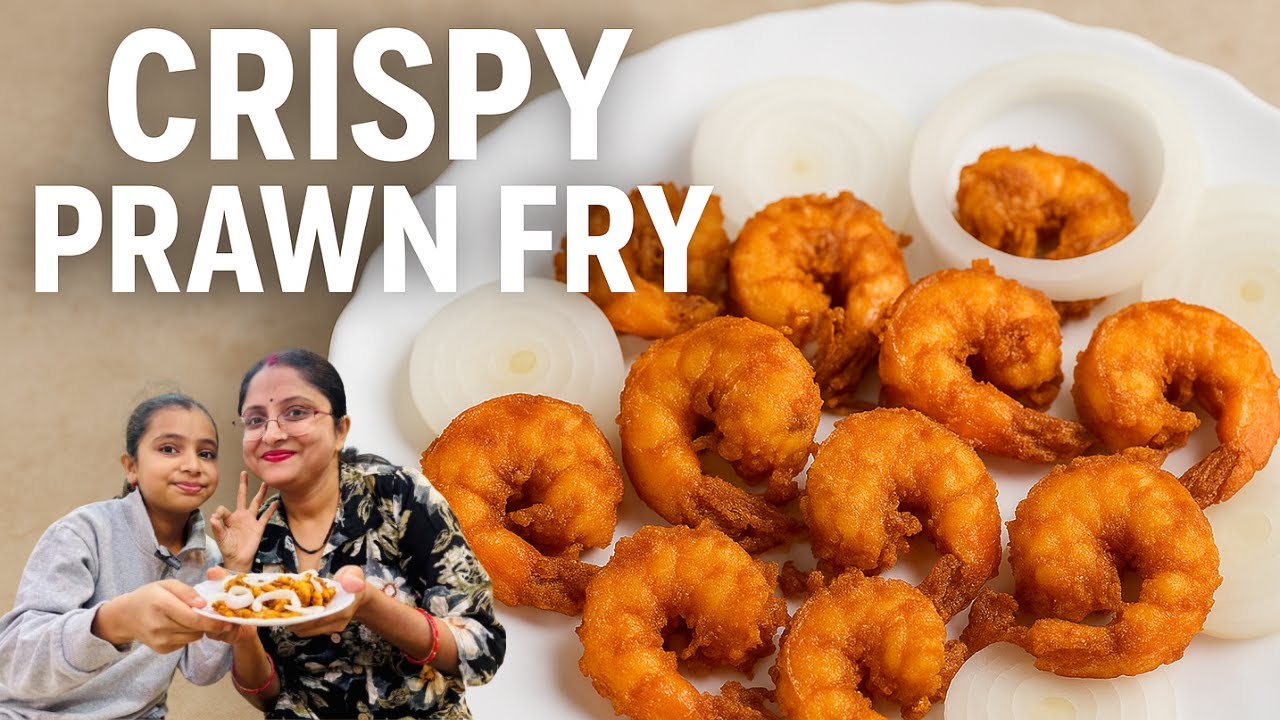 Crispy Prawn Fry Recipe | 10 Minute Starter | Perfect Crunch! 😍 ...