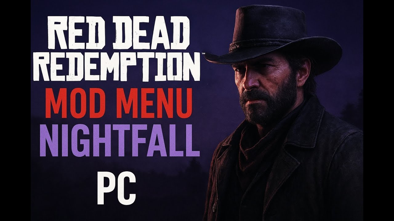 red dead redemption 2 Mod menu NightFall PC - YouTube