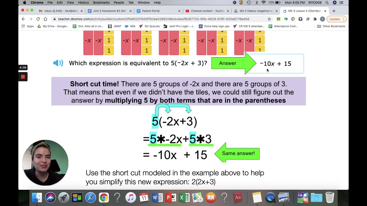 Multiply Using The Distributive Property YouTube Multiply Using The Distributive Property YouTube