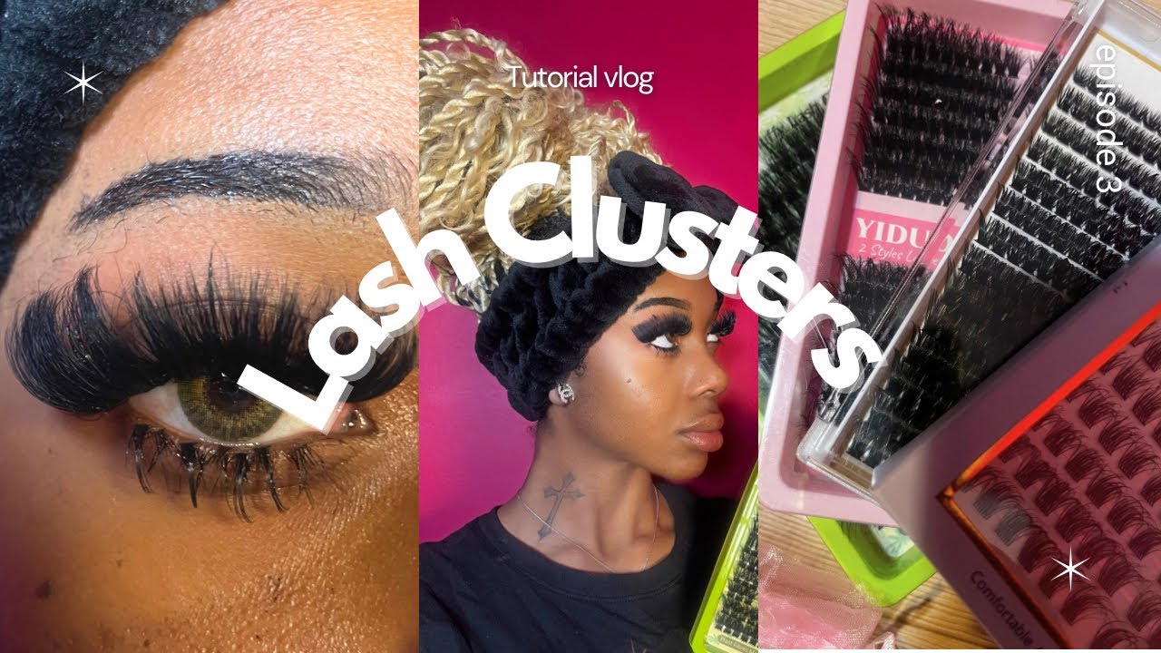 How to do your OWN Lash Clusters || beginner tutorial !!!!!! - YouTube
