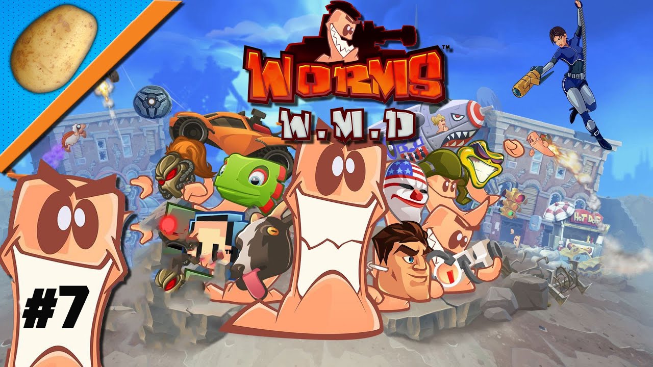 Worms W.M.D Multiplayer Gameplay PC - Let's Play PART #7 - Principles ...