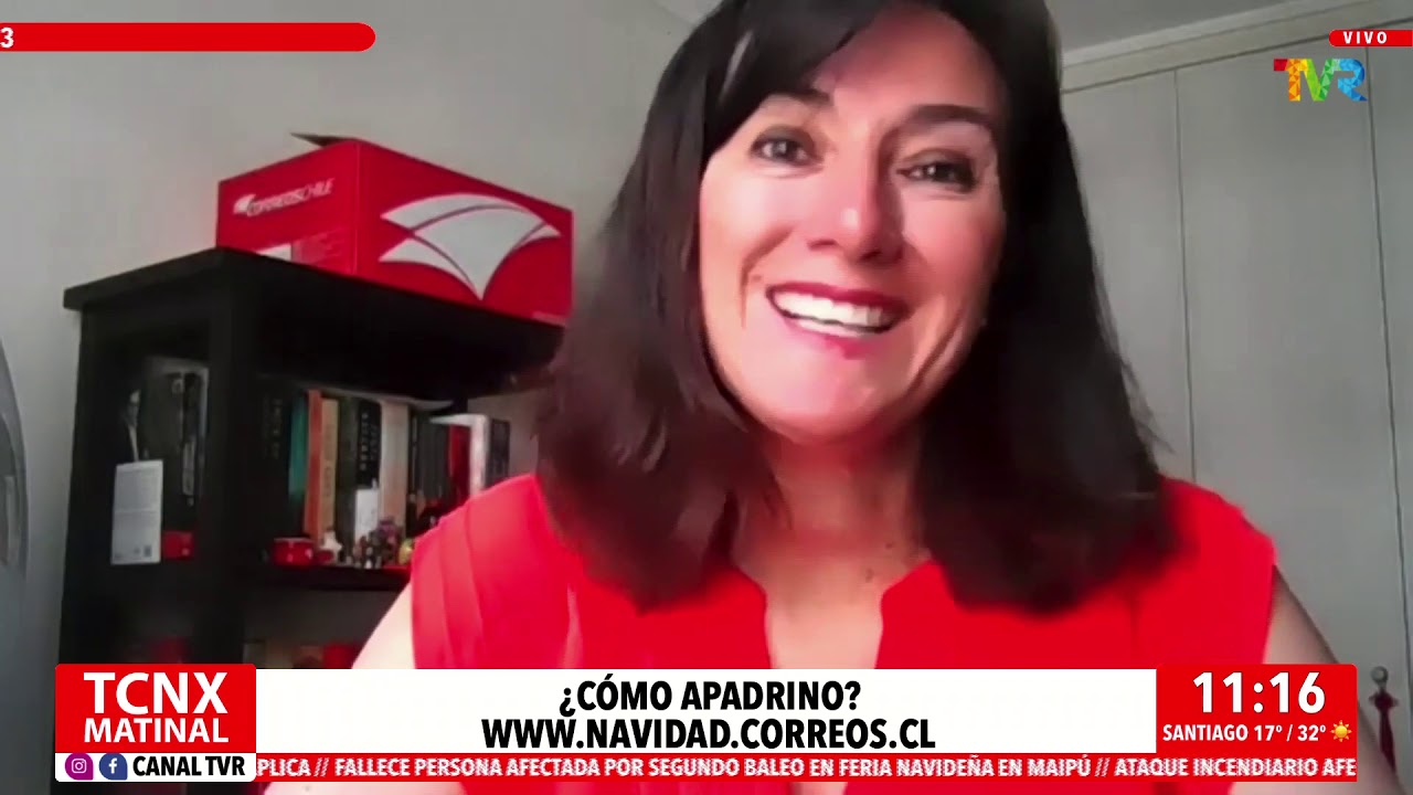 Carol Pacheco nos enseña sobre la campaña de navidad de Correos Chile ...