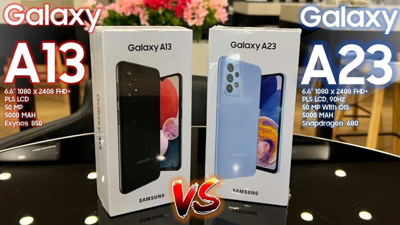 Samsung Galaxy A23 Vs Galaxy A13, Camera 50 MP dengan OIS, Processor ...