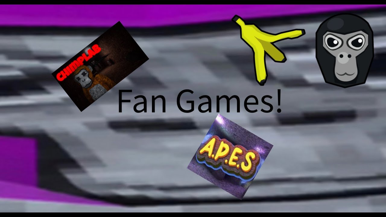 The BEST Gorilla Tag Fan games - YouTube