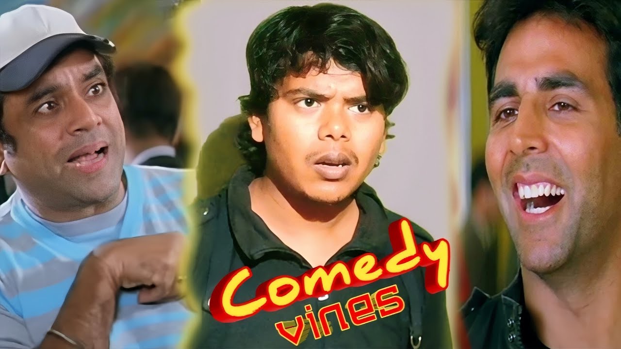 Comedy Vines || movie scane |मजेदार comedy || Omprakash raj, Akshay kumar, sunil sethy, Paresh ...