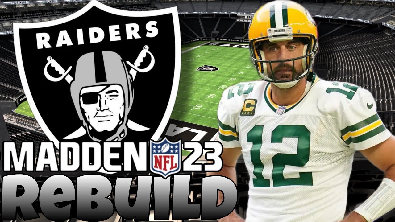 Aaron Rodgers with the Raiders! Las Vegas Raiders Madden 23 Rebuild ...
