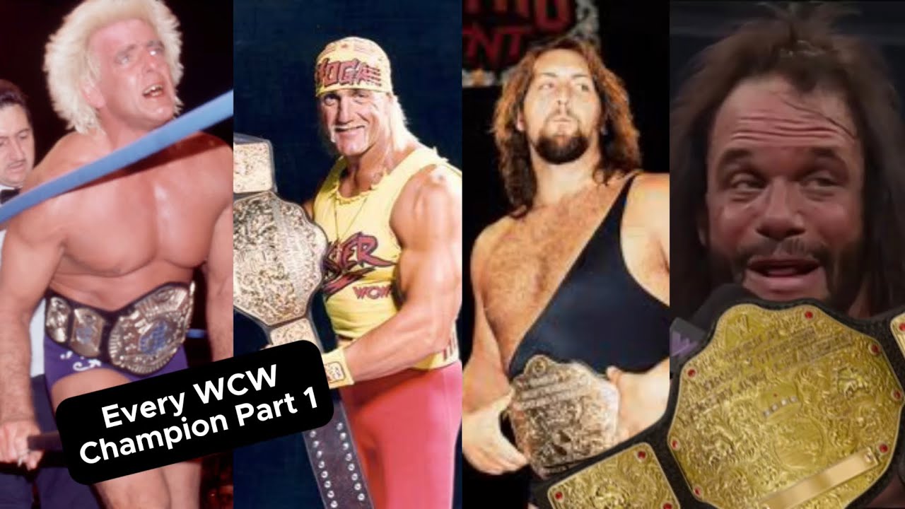 Every WCW World Champion (1991-2001) Part 1 - YouTube