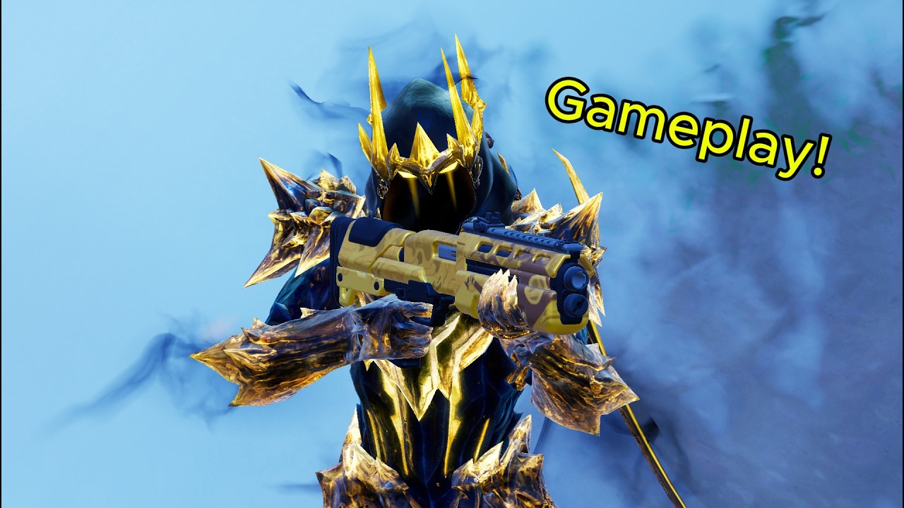 Fortnite Golden Exalted Ice King Skin Gameplay! (Chapter 7 Season 2 ...