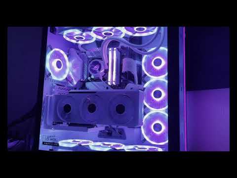 Snow White Pro Gaming PC (i9 10900k,3080) - YouTube