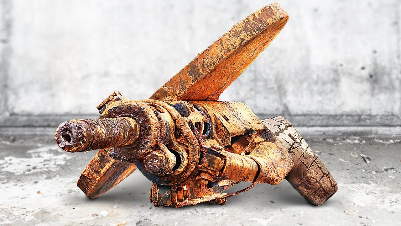 DP-27| Rusty Machinegun Restoration - YouTube