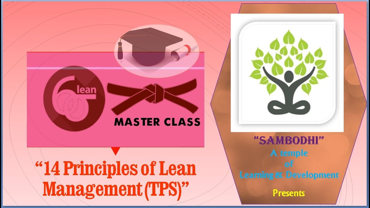 Introduction || The 4 Sections and the 14 principles of LEAN Management ...
