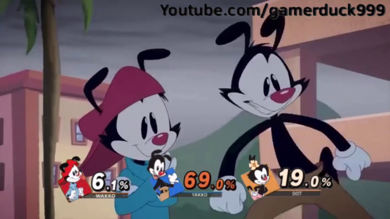 Animaniacs in Super Smash Bros. Ultimate - YouTube