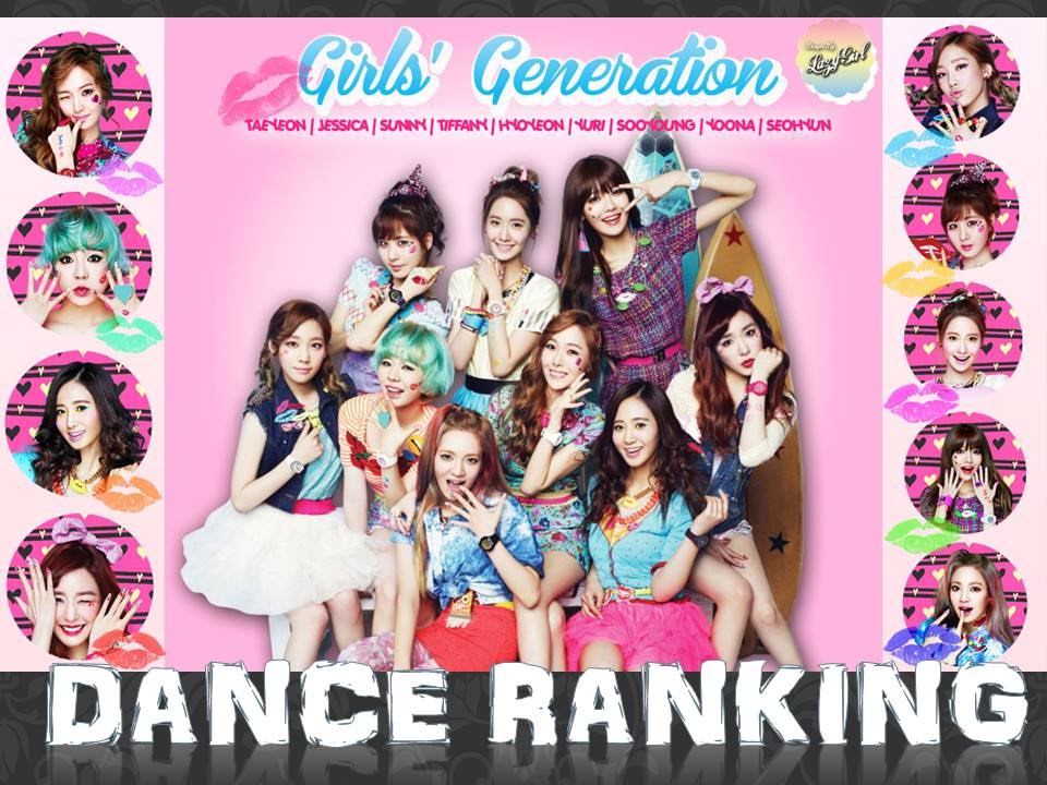 SNSD DANCE RANKING 2016 - YouTube