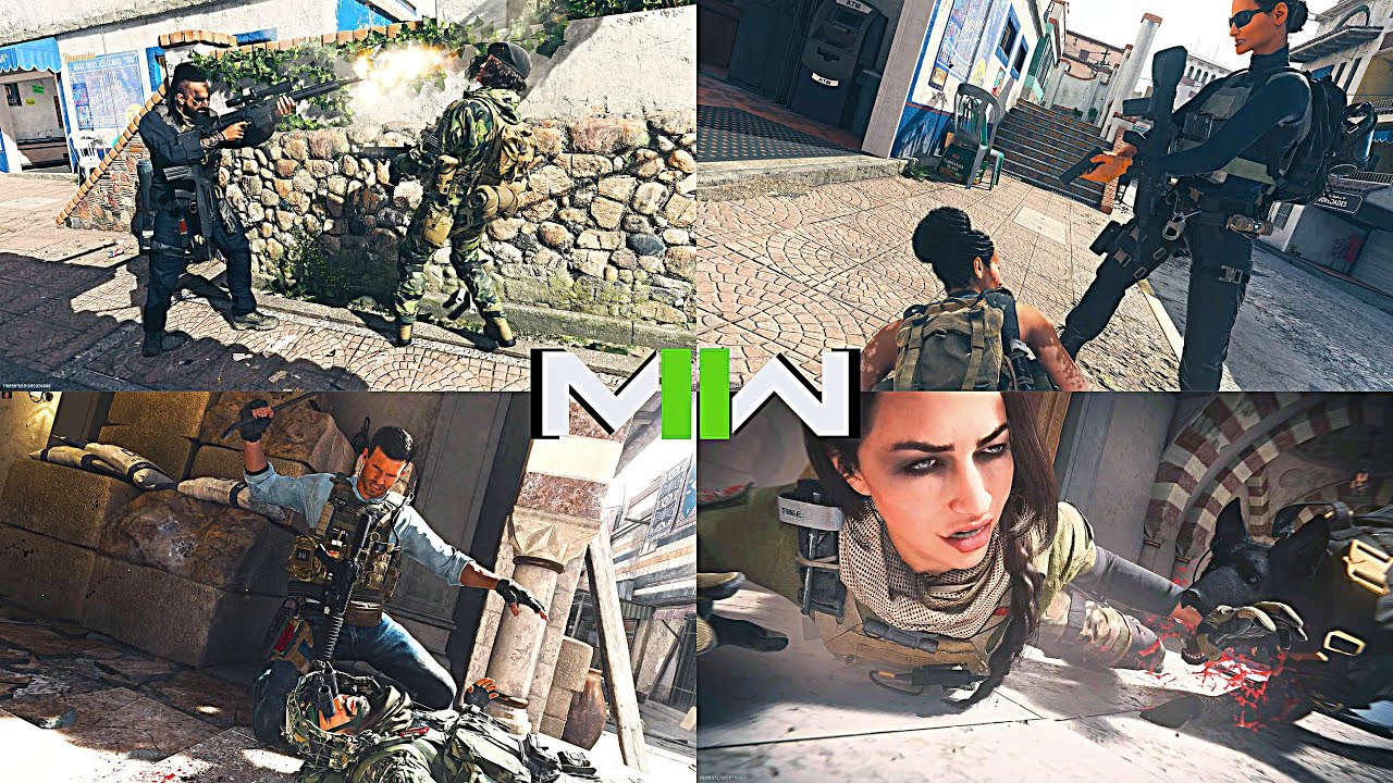 Modern Warfare II - ALL New Operators Executions // Season 5 - YouTube