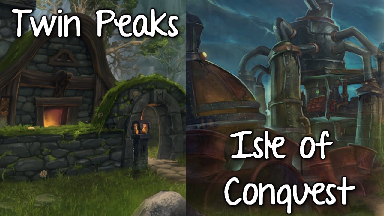 World of Warcraft | Level 100 Battlegrounds | Twin Peaks & Isle of ...