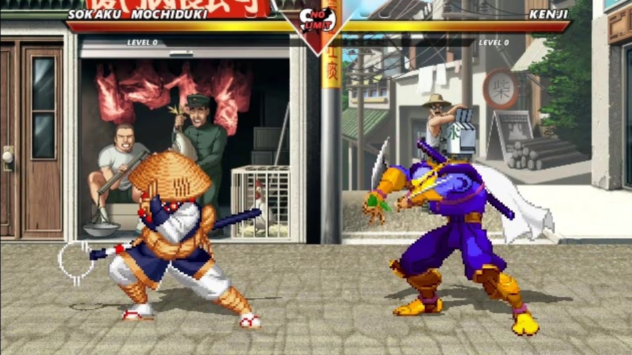 Sokaku Mochiduki vs Kenji - High level insane fight ! - YouTube
