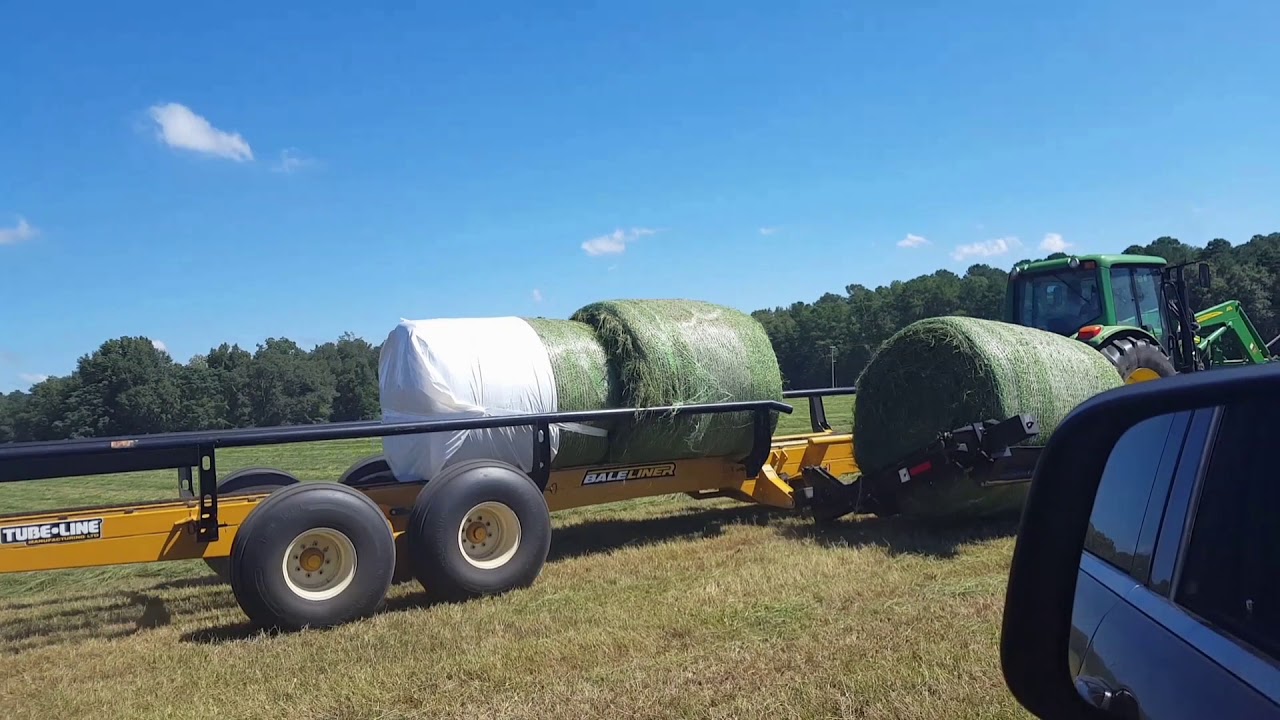 tubeline bale liner - YouTube
