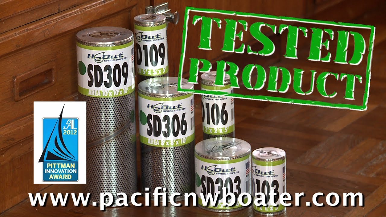 H2Out Space Dryers - Pacific NW Boater TESTED - YouTube
