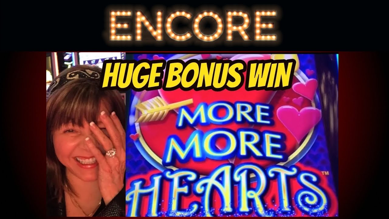 HUGE WIN! MORE MORE MONEY ON MORE MORE HEARTS! - YouTube
