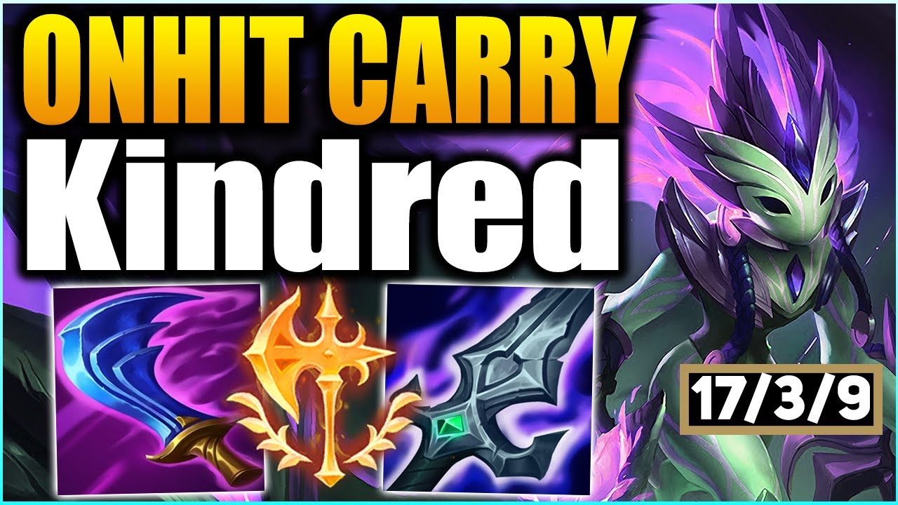 This Onhit kindred Build melts Hp Bars Like No Other! (Onhit Kindred ...