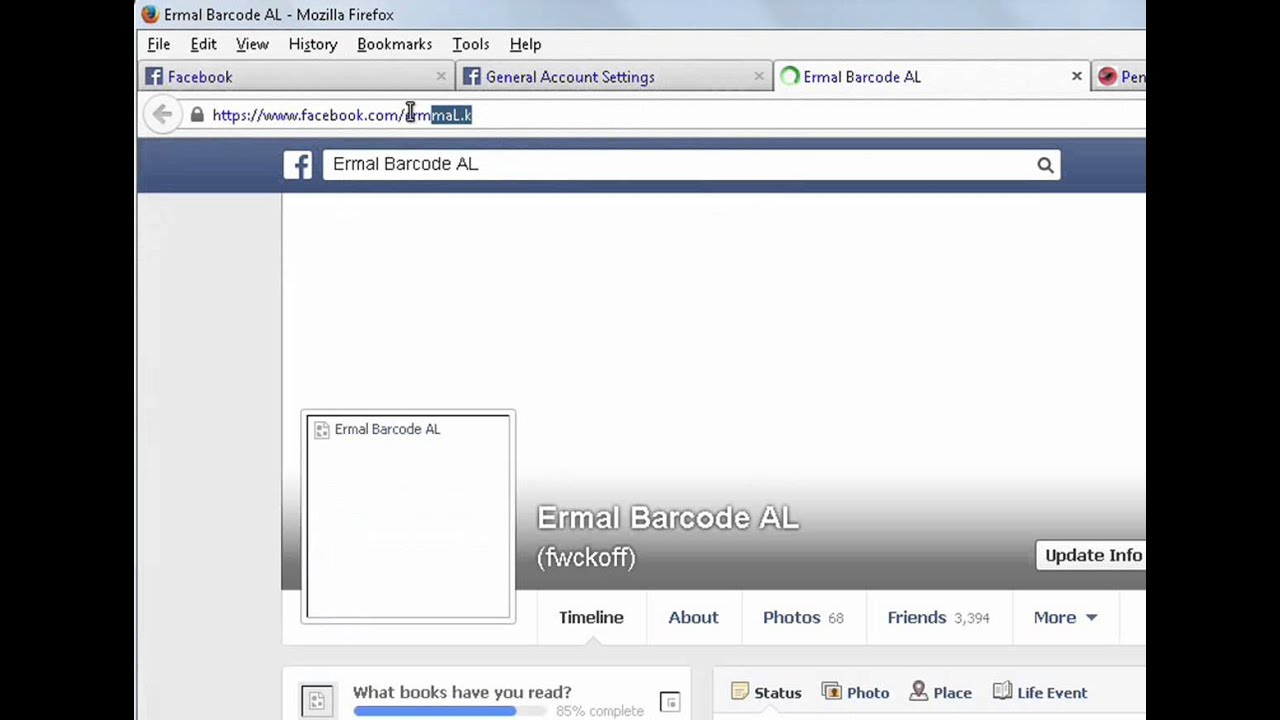 How To Change Username Link On Facebook AFTER LIMITED 2014 How To Change Username Link On Facebook AFTER LIMITED 2014